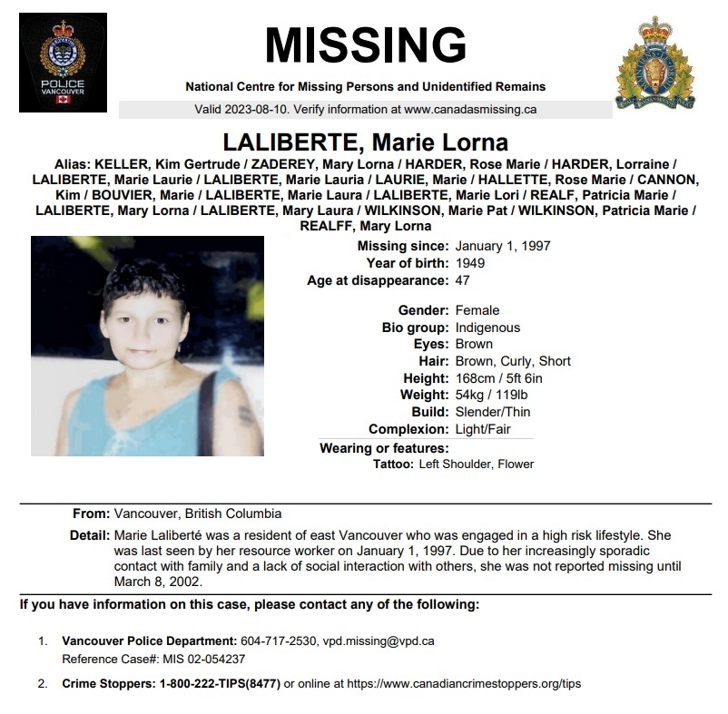Have You Seen Marie Lorna Laliberte? – Someone Saw Something