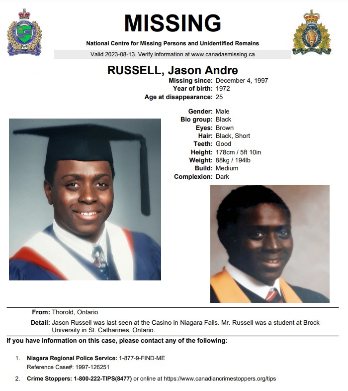 Have You Seen Jason Andre Russell? – Someone Saw Something