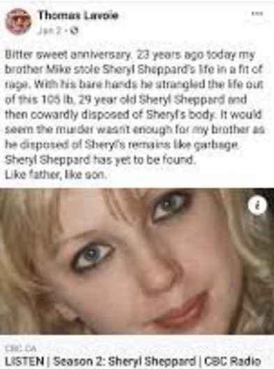 The Disappearance of Sheryl Marie Sheppard – Someone Saw Something