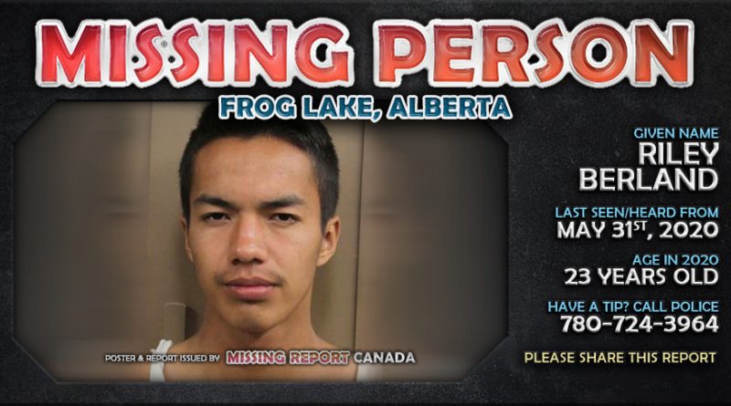 Please Help Locate Riley Berland – Someone Saw Something