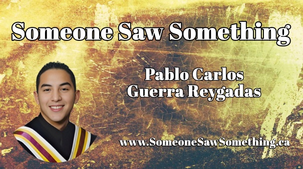 Please Help Locate Pablo Carlos Guerra Reygadas – Someone Saw Something