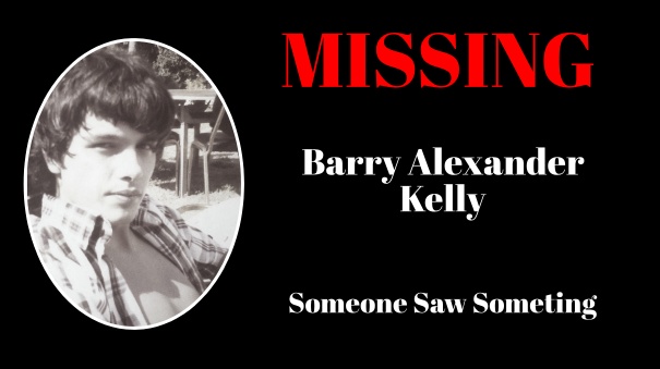 Barry Alexander Kelly – Someone Saw Something